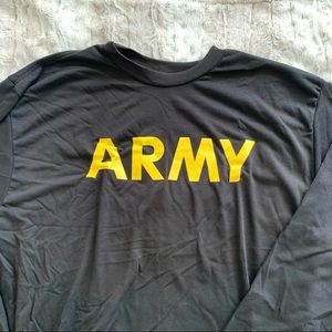 U.S. Army | Shirts | Us Army Physical Fitness Long Sleeve Tshirt | Poshmark